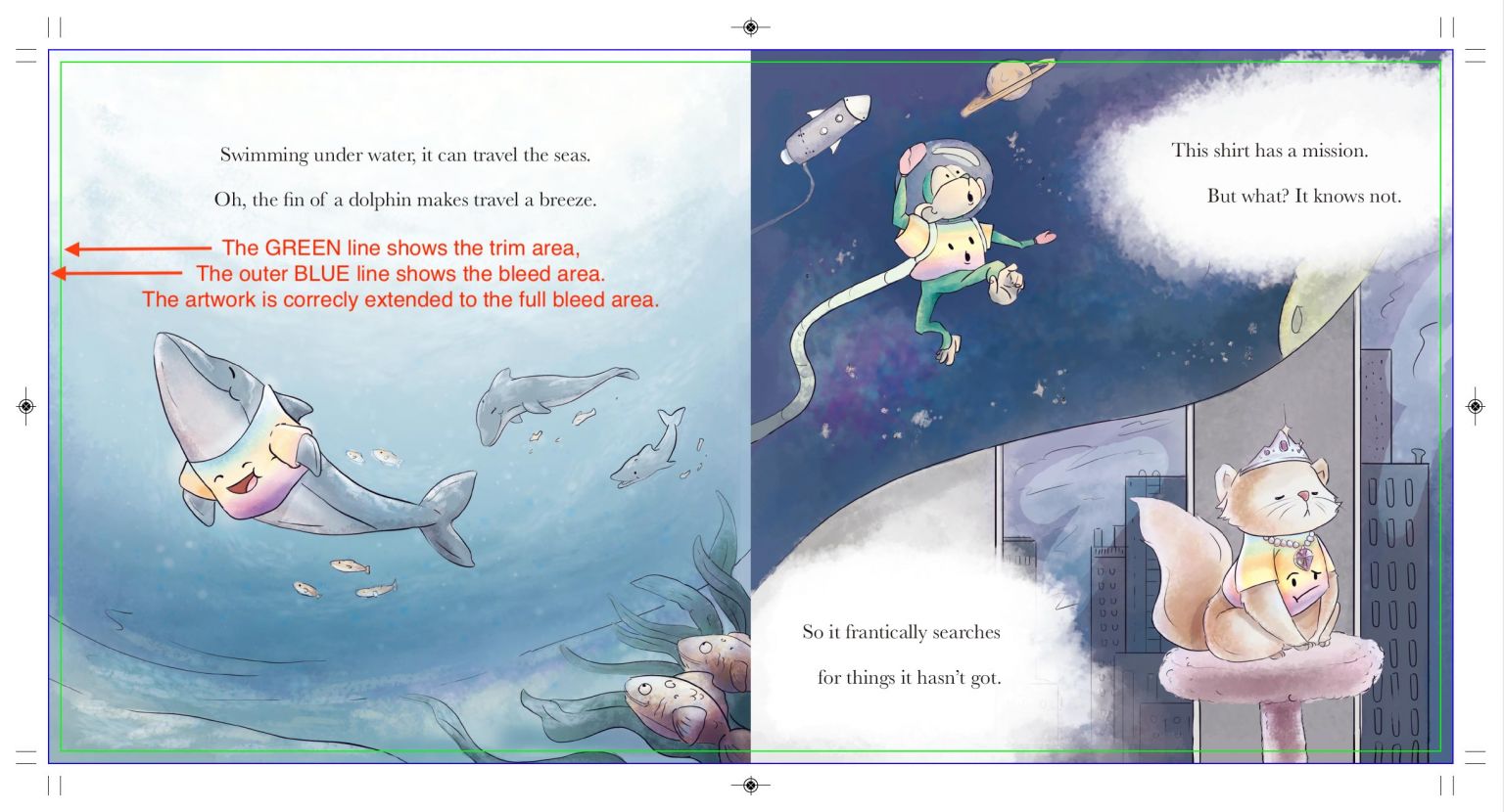 File Setup for Full Bleed Printing - Easy Tutorial - PrintNinja