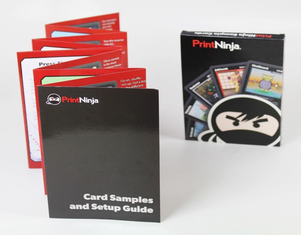 Standard Card Sample Pack - Print Sample Kit - PrintNinja