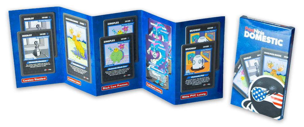 Standard Card Sample Pack - Print Sample Kit - PrintNinja