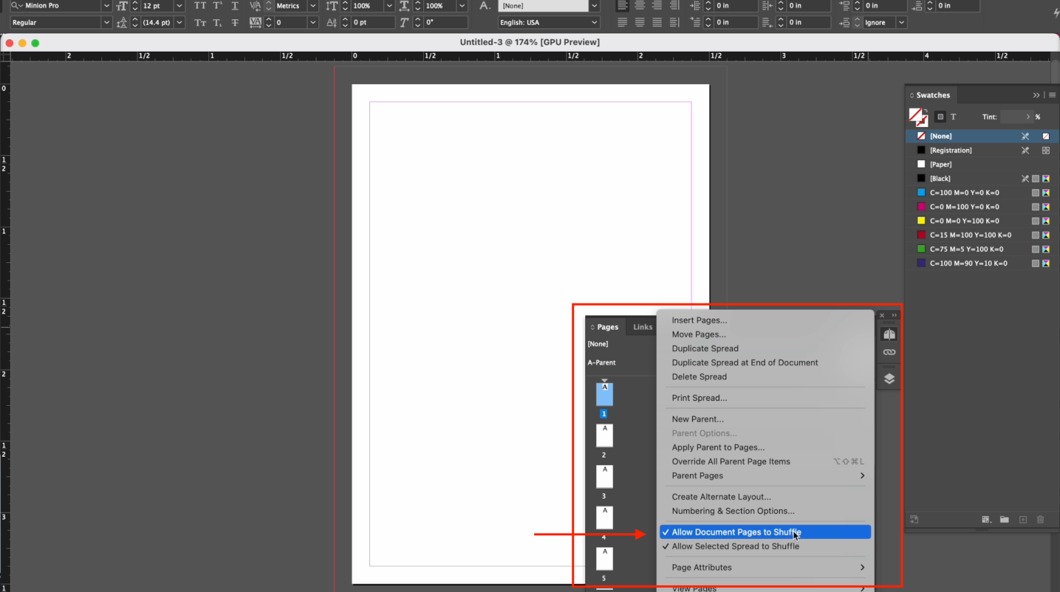 Shuffle Pages in InDesign for Accordion Booklets - PrintNinja